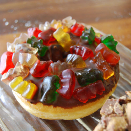 Special Donut – Gummy Bear Topped – Jarams Donuts online store