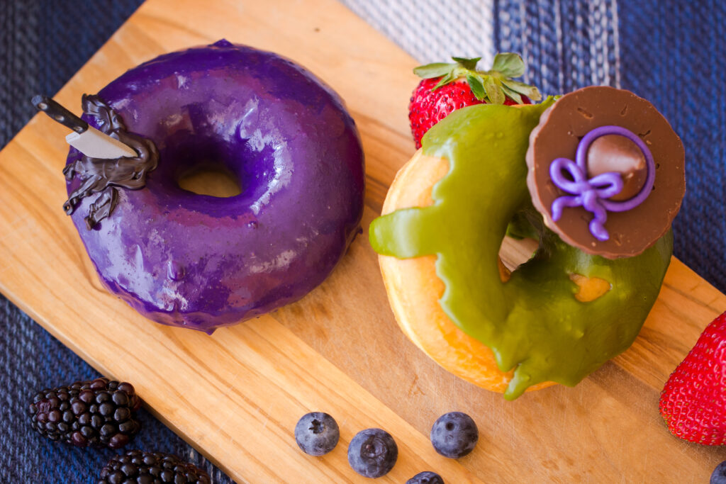 Halloween Donut – Death by Ube (Purple Yam) – Jarams Donuts online store
