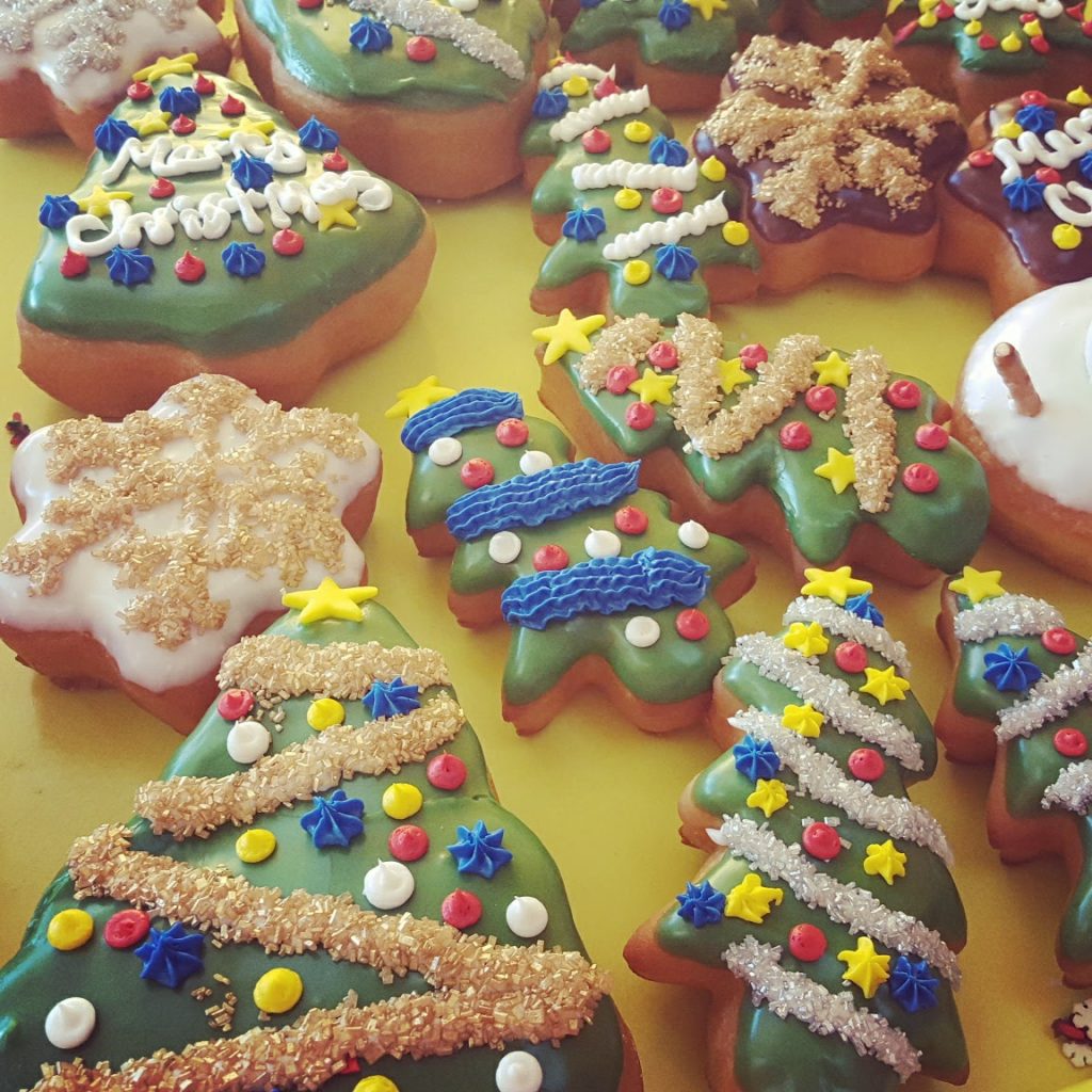 Christmas donuts Snowflake Large – Jarams Donuts online store